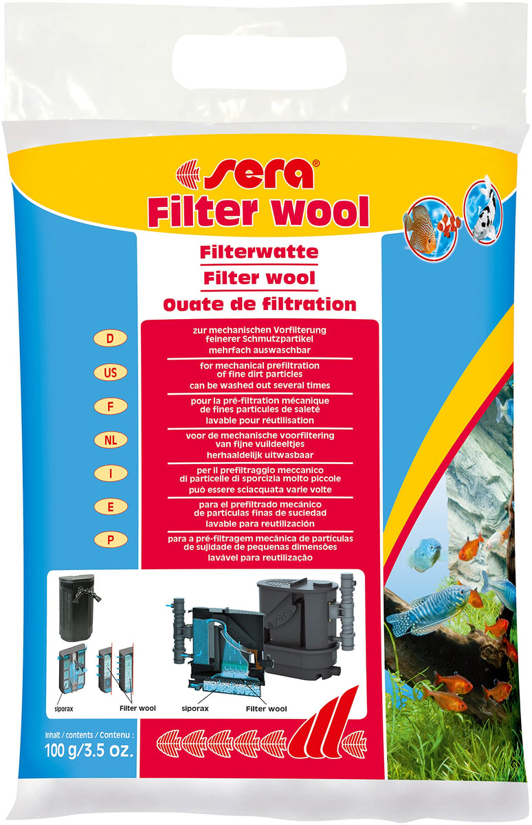 Sera Filter Wool 3.5 oz./100 g – TK Aquatics