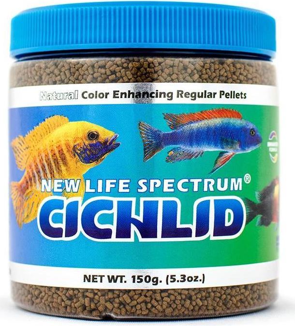 New Life Spectrum Cichlid Formula 1 mm Sinking Pellets - 150g – TK Aquatics